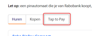 Aanmaken Tap To Pay Pinautomaten In Je SmartPay Dashboard (Rabobank) | Posilio